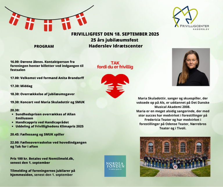 Frivilligfest 2025 - FrivilligCenter Haderslev